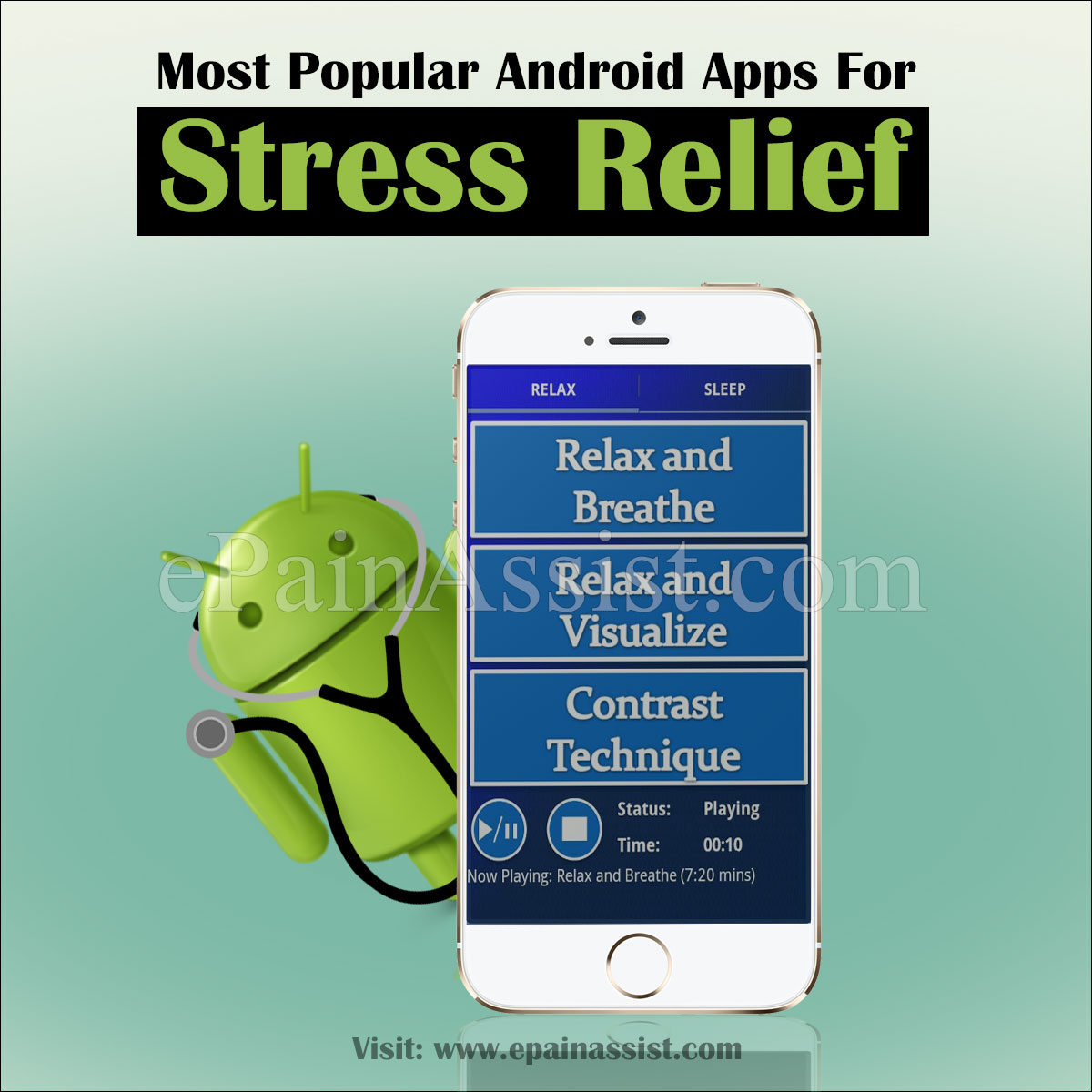 Android Apps For Stress Relief | Apps To Overcome Stress