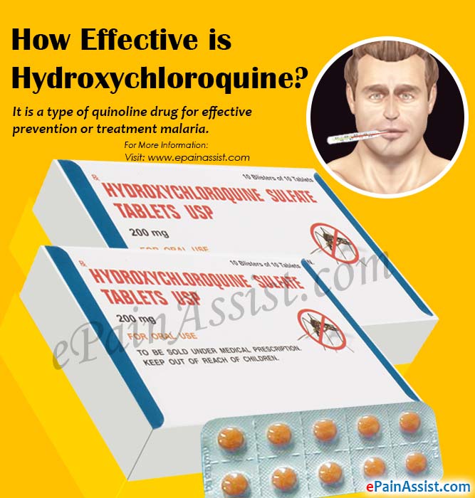 How Effective is Hydroxychloroquine, Know It’s Dosage, Side Effects