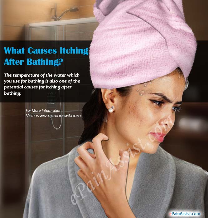 What Causes Itching After Bathing & How to Get Rid of it?