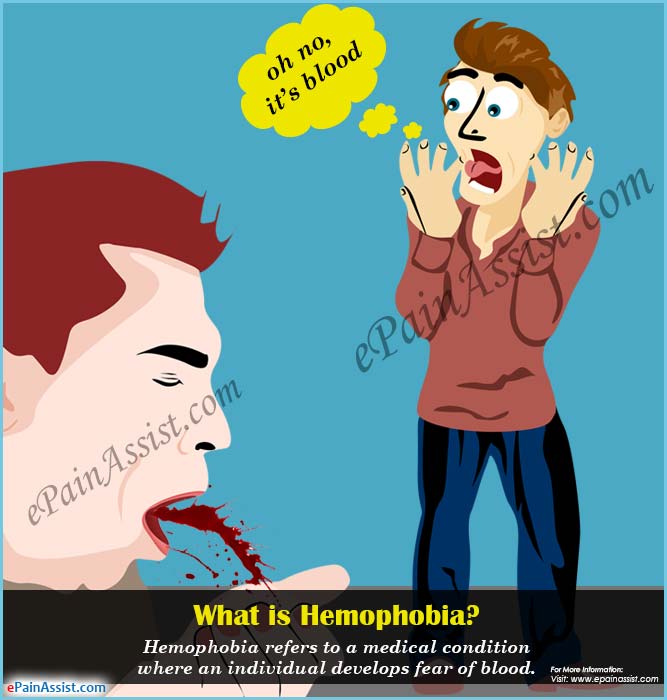 Hemophobia or Fear of Blood | Causes | Symptoms | Treatment ...