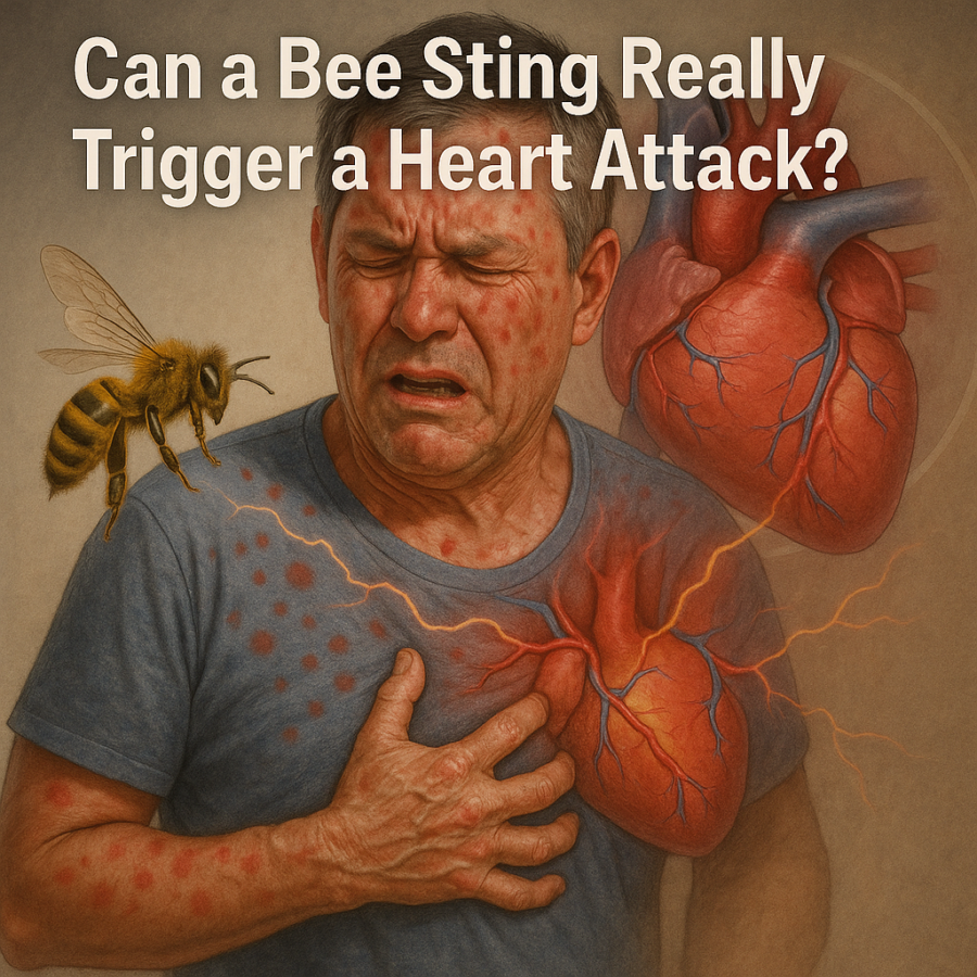 Bee-Sting Heart Attacks? Kounis Syndrome Explained